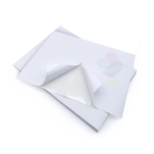 [15 sizes] Buy A4 Matt White Sticker Label for Inkjet Laser Printer