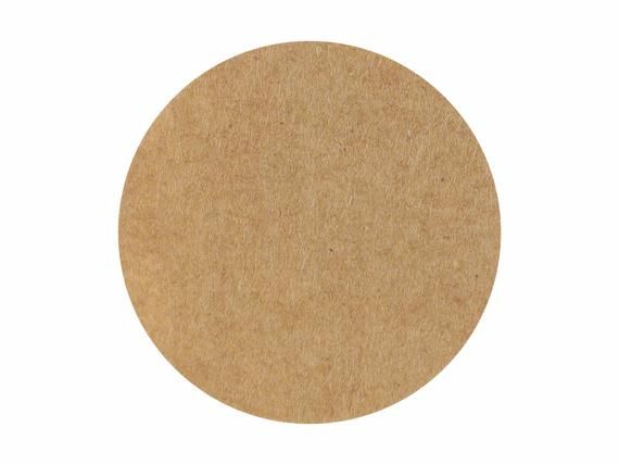 Buy ROUND Kraft Sticker Label for Customized Packaging in Singapore