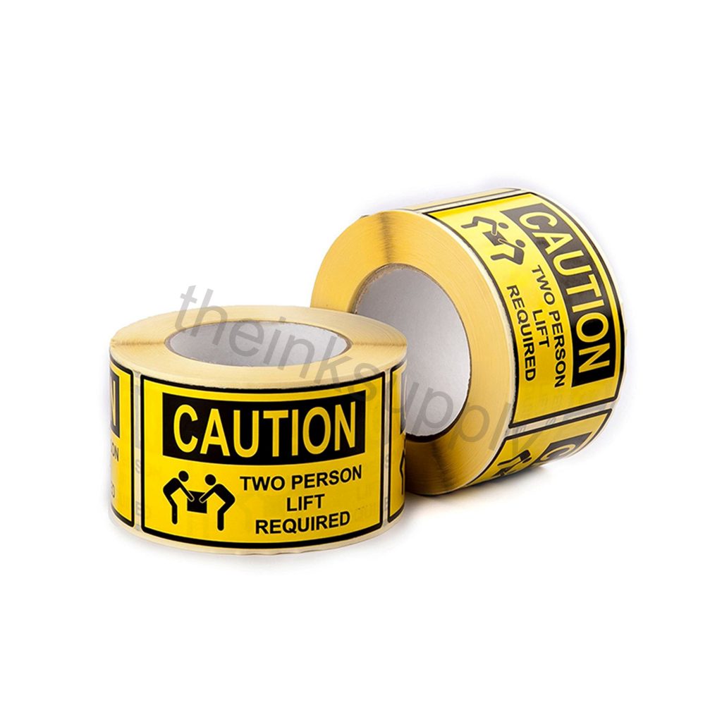 Buy HEAVY/ CAUTION Sticker Label for Packaging