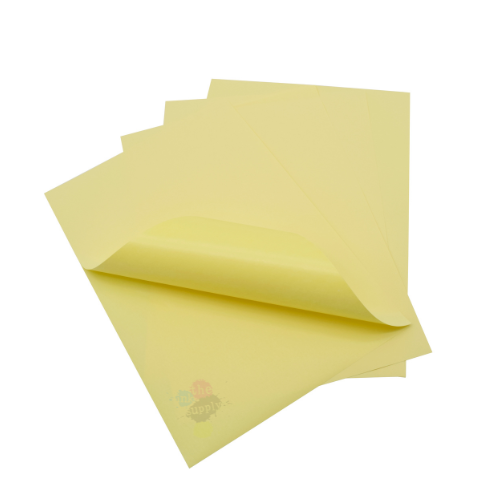 [15 sizes] Buy A4 Matt White Sticker Label for Inkjet Laser Printer